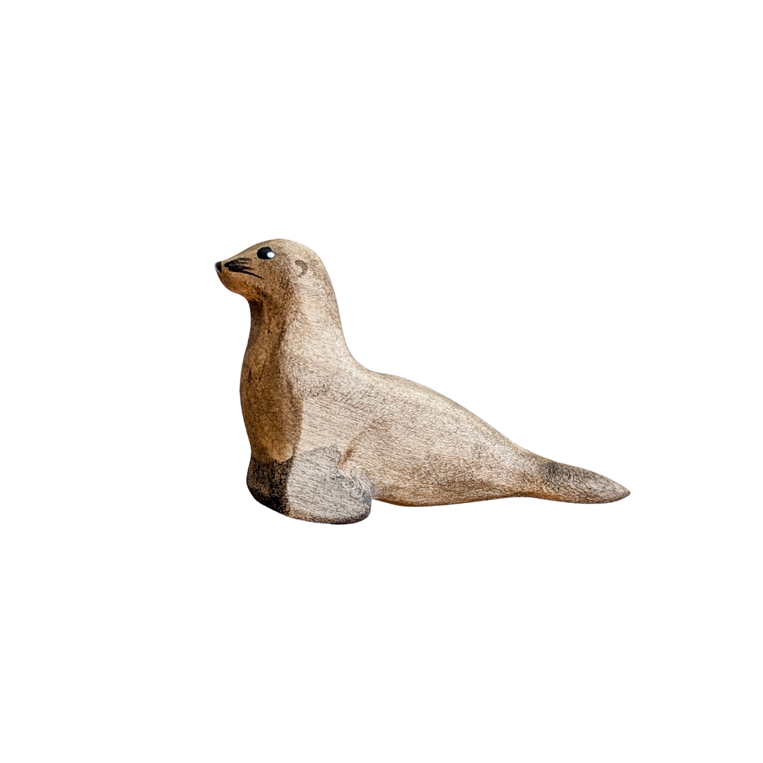 Sea Lion Wooden Toy – NOM Handcrafted